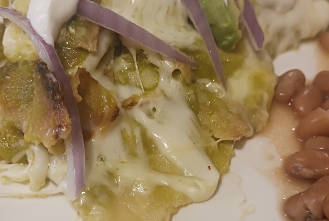 🔸Chilaquiles Verdes * Cocina Con Sazón